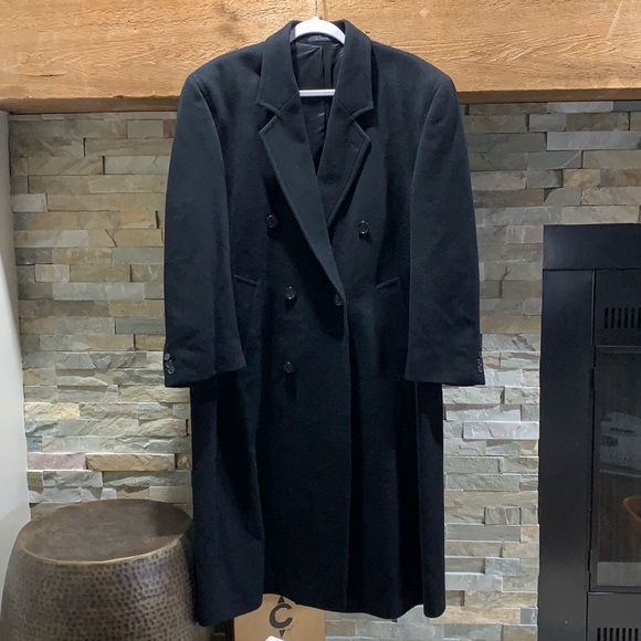 Cricketer | Jackets & Coats | Cricketer Cashmere Long Peacoat Black ...